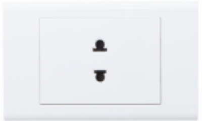 ổ cắm đơn s18u sino, thiết bị điện sino